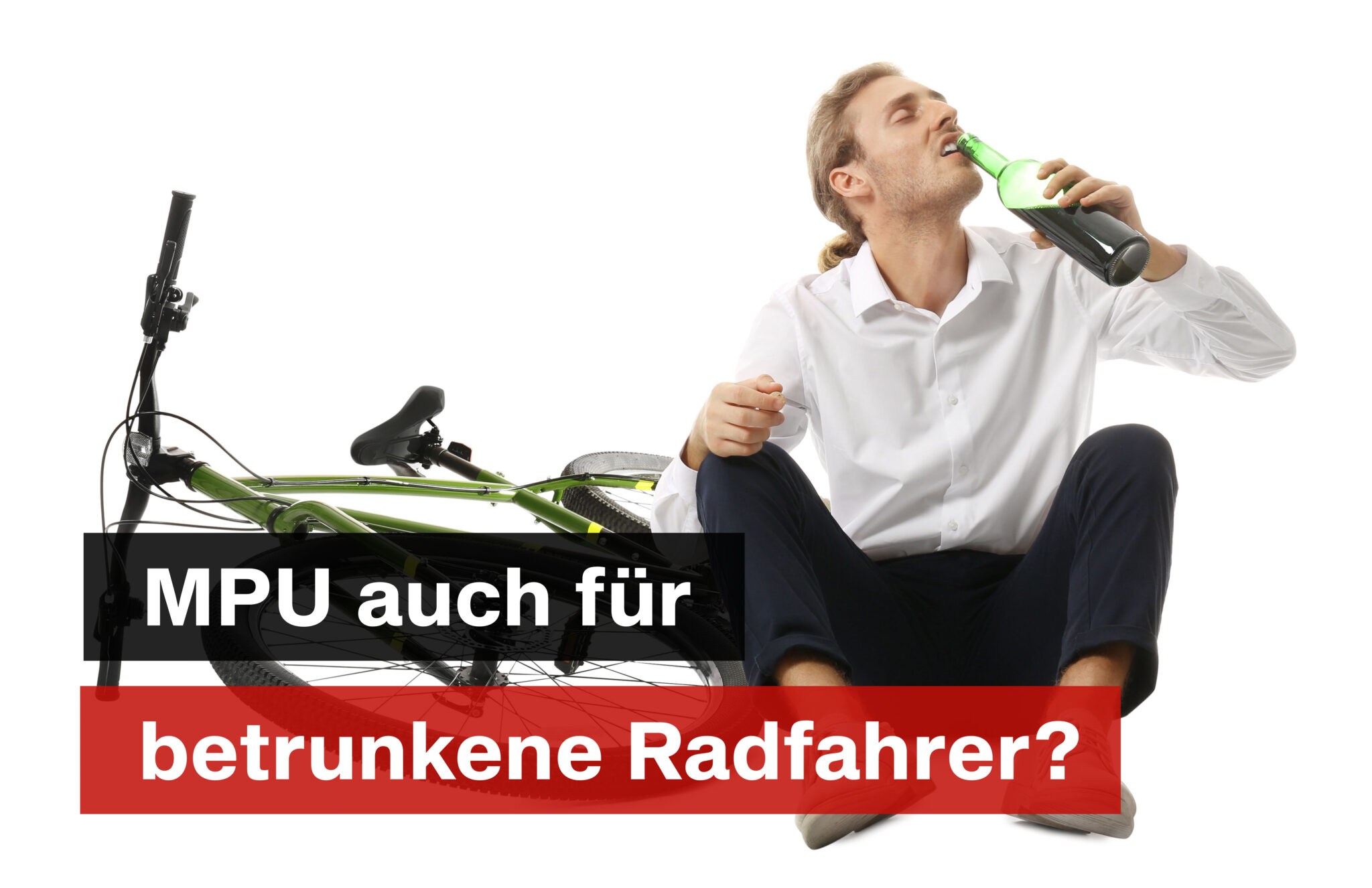 Fabelhafte Betrunken Fahrrad Fahren Ebenbildnull